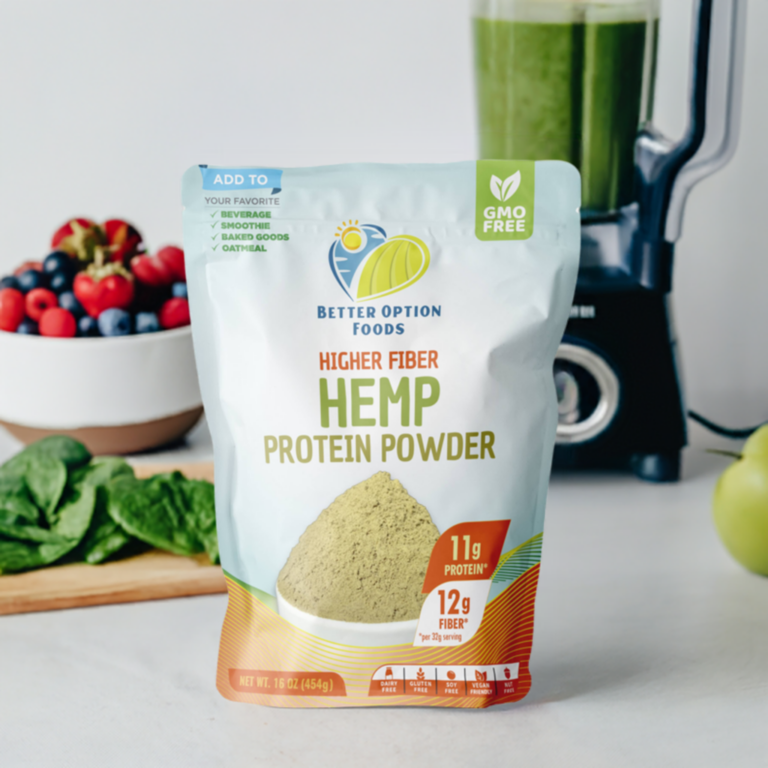 Higher Fiber Hemp Protein Powder - A Gem from Mother Nature
